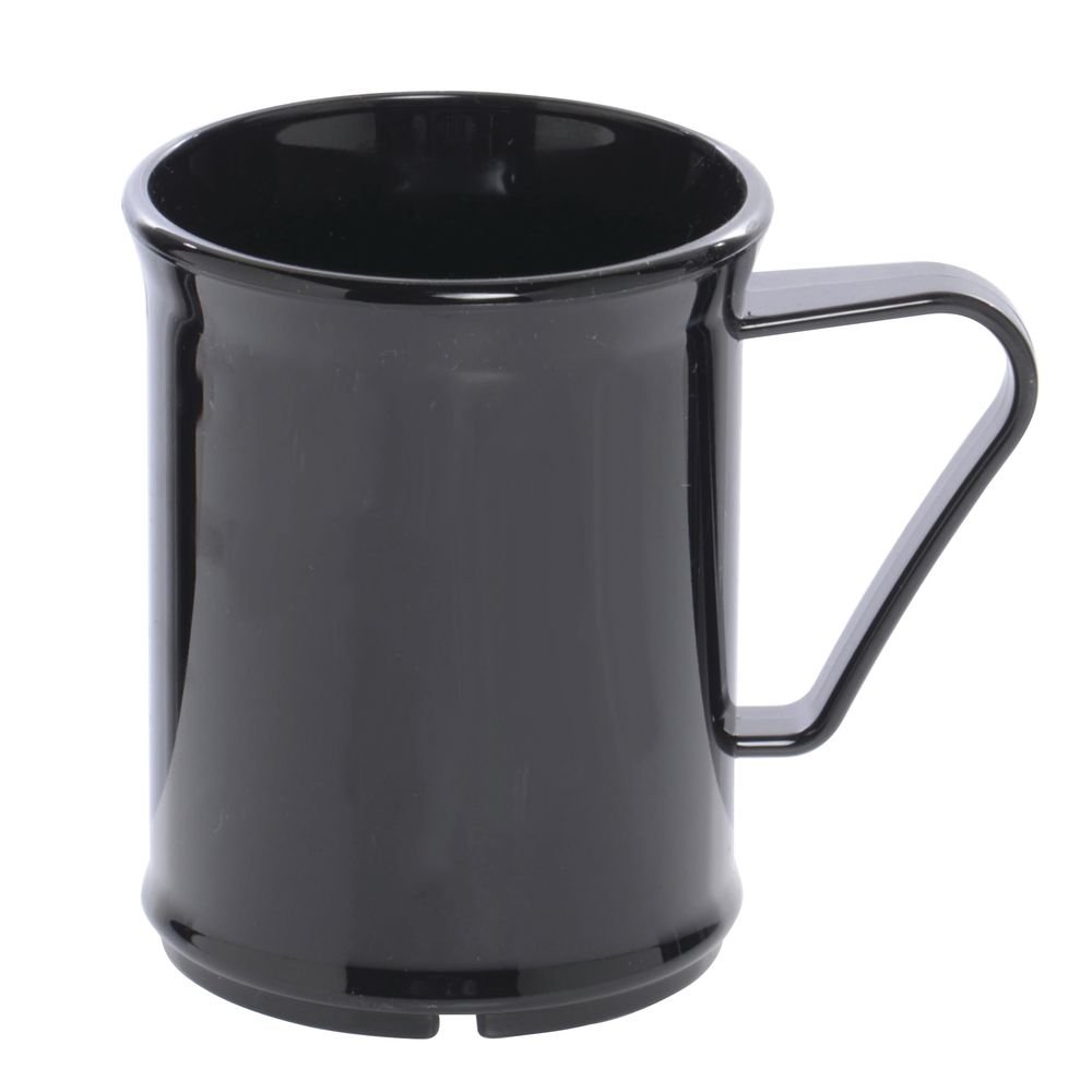 Amazon.com: Cambro Camwear 9.6 oz Black Polycarbonate Mug: Industrial ...