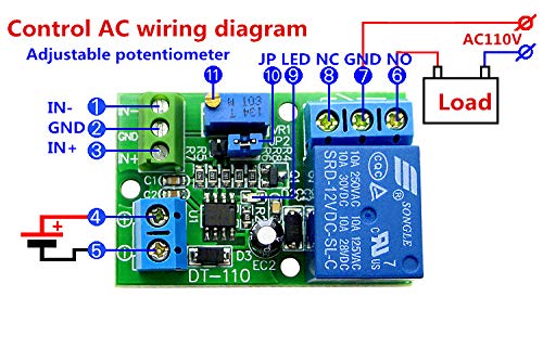 KNACRO 1-Channel 5V Voltage Comparator Module LM393 Voltage Comparator ...