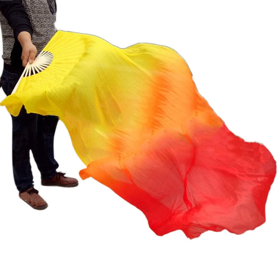 Mua KUYYFDS Belly Dance Fan Veil,Praise Dance Flags, 1.5m Dance Fan ...