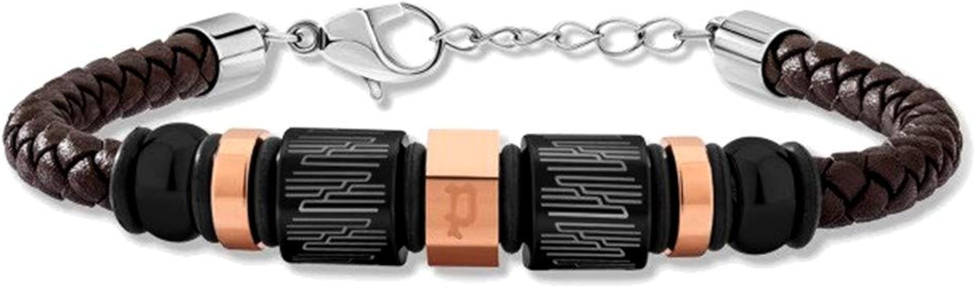 Police Men Stainless Steel Bracelet: Amazon.co.uk: Jewellery