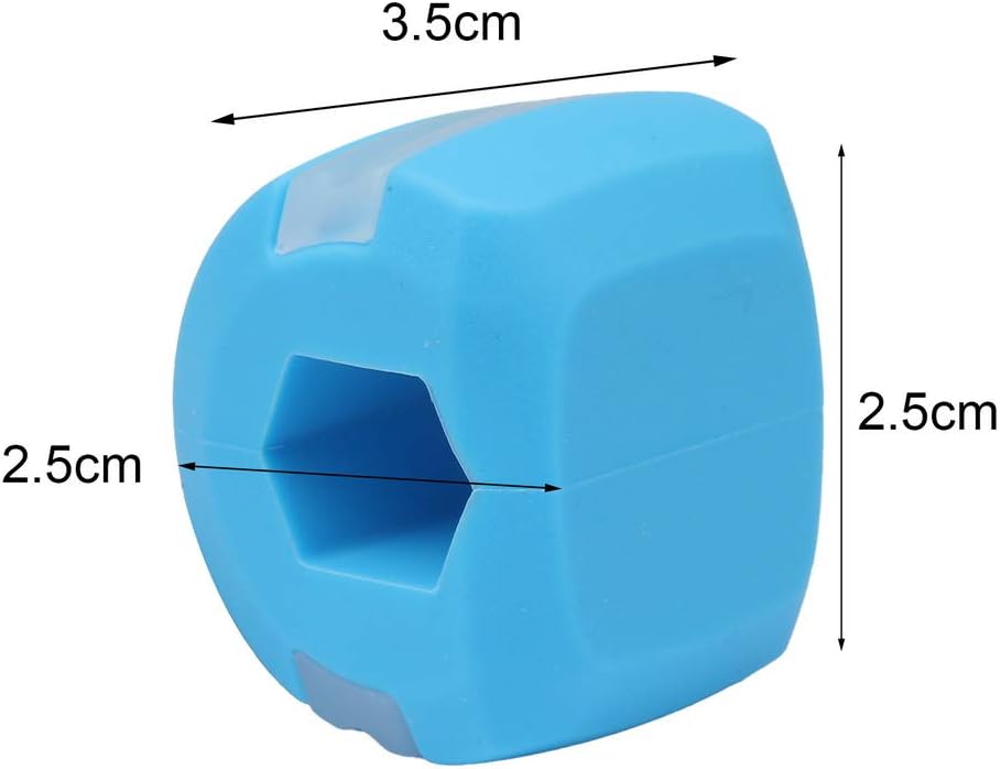 Jaw Exerciser Chew, Jawline Fitness Ball for Exercises Facial Muscles ...