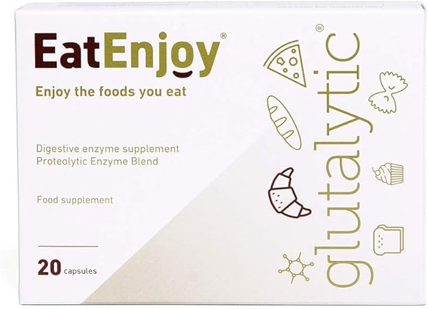 EatEnjoy Glutalytic - Gluten Intolerance Pills, Gluten Tablets ...