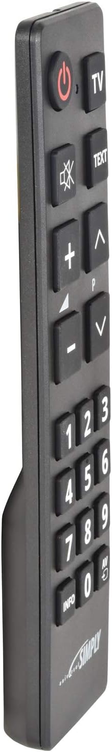 Universal Simple TV Remote Control | Compatible with all brands – BigaMart