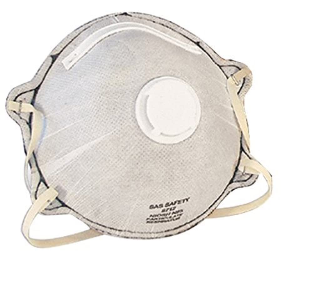 SAS Safety 8712 N95 Valved Active Carbon Respirator With Cushion Seal ...