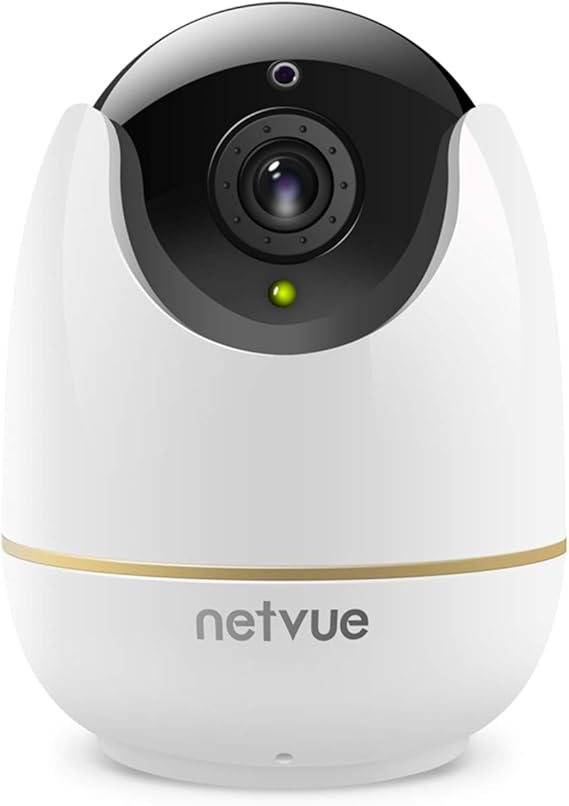 Caméra Surveillance WiFi Interieur, Netvue FHD 1080P Caméra IP avec ...