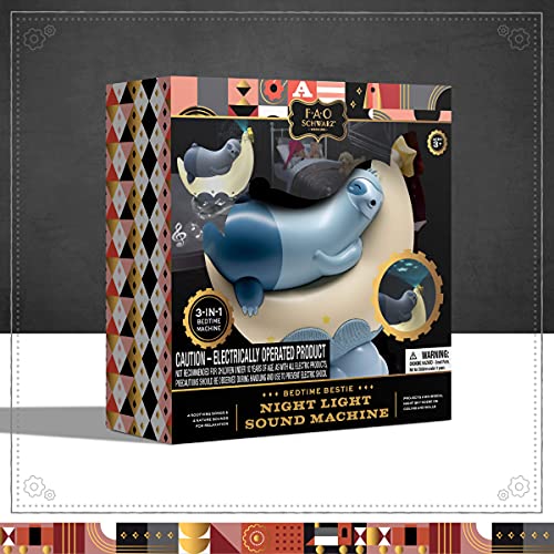 FAO Schwarz Sloth & Moon Night Light Sound Machine, Projects Stars ...