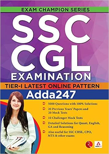 SSC CGL Previous Year Question Papers with Solution pdf Book