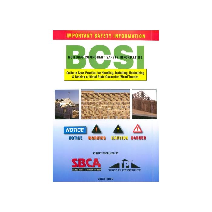 Buy BCSI Building Component Safety Information Guide to Good Practice ...