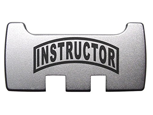 Buy for Glock Rear Ambi Speed Slide Racker Back Plate MOS Optics Silver ...