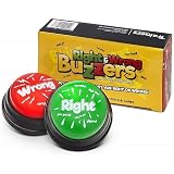Amazon.com: Answer Buzzers, Sound Buttons, Set of 2 Assorted Colored ...