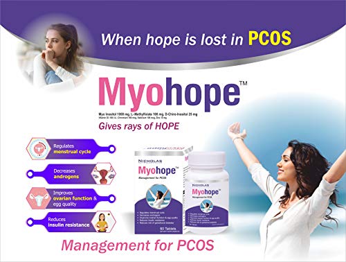 Buy Nicholas Nutraceuticals Myohope - Natural & Complete PCOS/PCOD ...