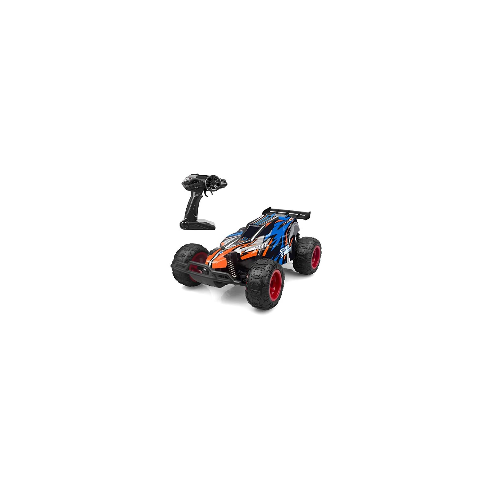 JEYPOD Remote Control Car, 2.4 GHZ High Speed Racing Car with 4 ...