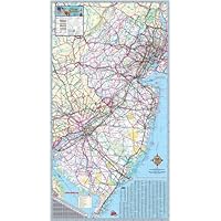 Amazon.com : 36x64 New Jersey State Official Executive Laminated Wall ...