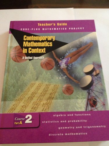 Amazon.com: Contemporary Mathematics in Context: Teacher's Guide Course ...