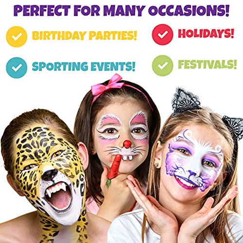 Kangaroo Face Paint Kit And Body Paint - Makeup Sticks And Markers ...