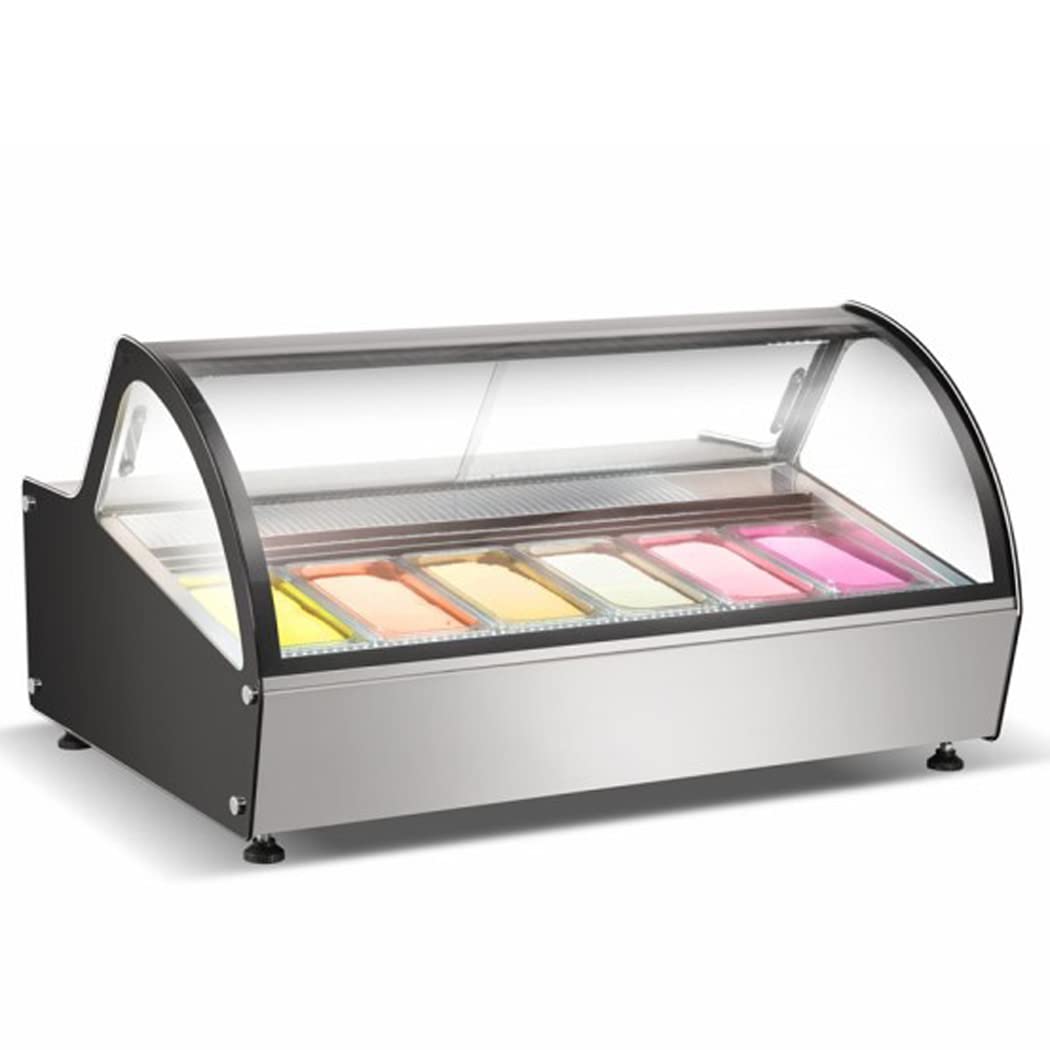 Cooler Depot Gelato Freezer Display Case Dipping Cabinet NSF Certified ...