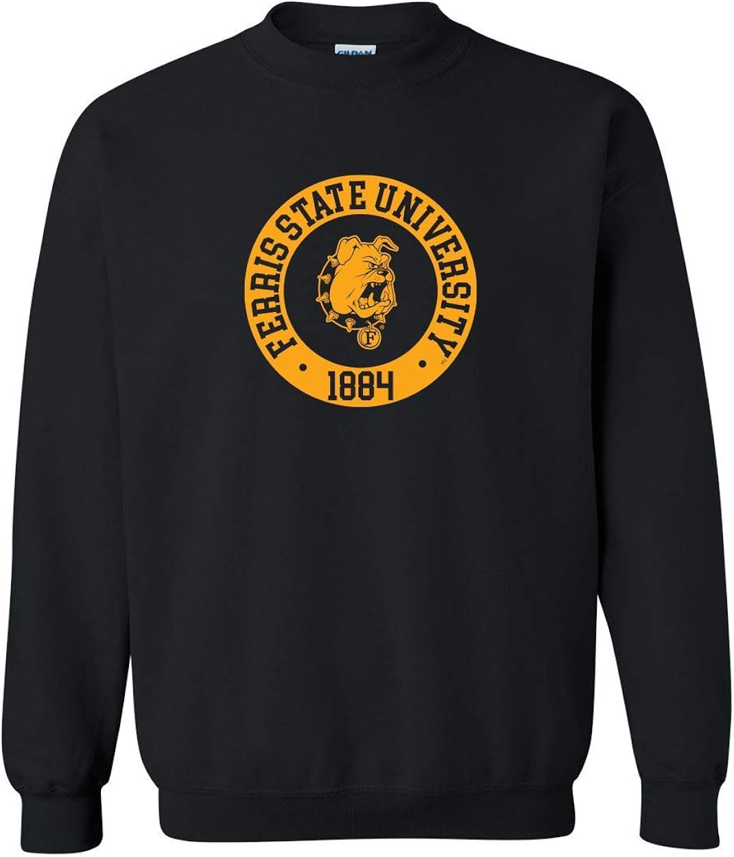 Amazon.com: CreateMyTee | Ferris State University Circle One Color ...