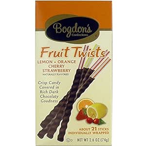Amazon.com : Retro Bogdon's Reception Candy Sticks Dark Chocolate ...