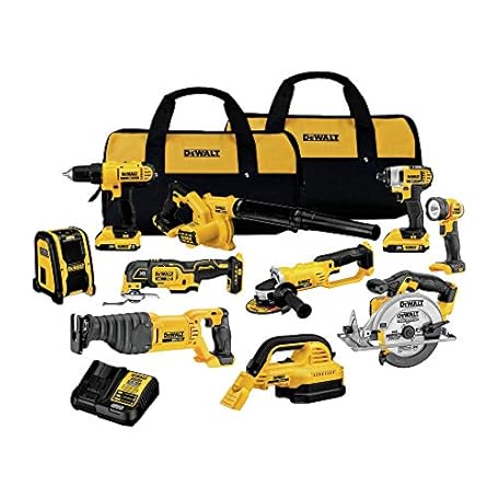 Mua DEWALT Power Tools 20V MAX 10 Tool Combo Kit, Cordless Power Tool ...
