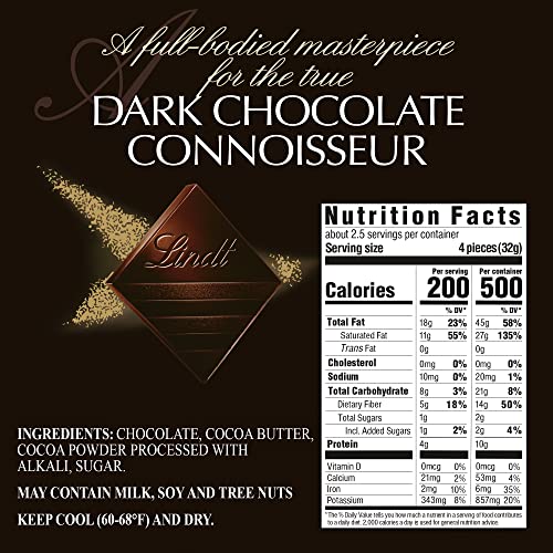 Lindt Excellence 95 Cocoa Dark Chocolate Bar at Dina Mcalpin blog