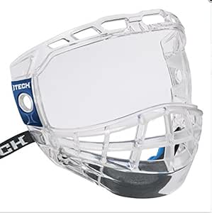 Amazon.com : Itech Recon Full Hockey Helmet Shield - Clear : Hockey ...