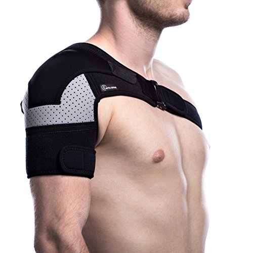 Shoulder Brace - Compression Sleeve for Rotator Cuff Pain Relief ...
