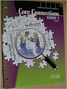 Core Connections: Course 3 Foundations for Algebra Toolkit ...