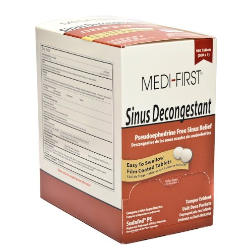 Medique 80933 Medi-First Sinus Decongestant, 100 Tablets in Pakistan ...