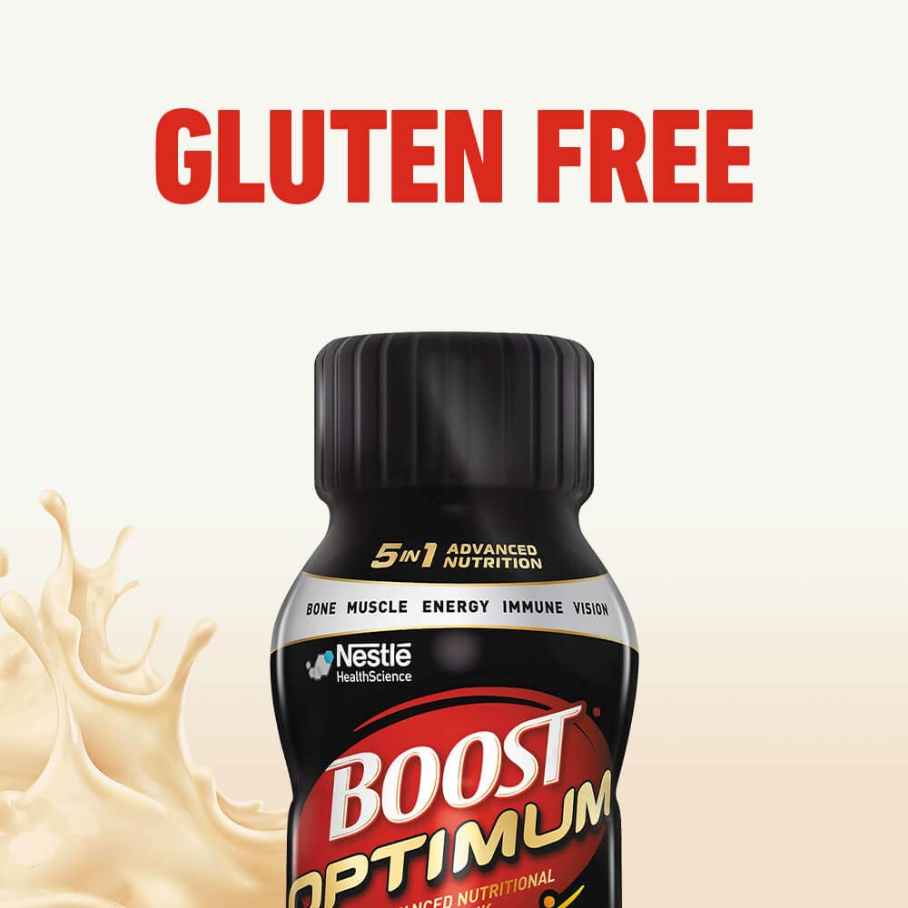 Boost Optimum Advanced Nutritional Drink, Creamy Vanilla, 8 fl oz ...