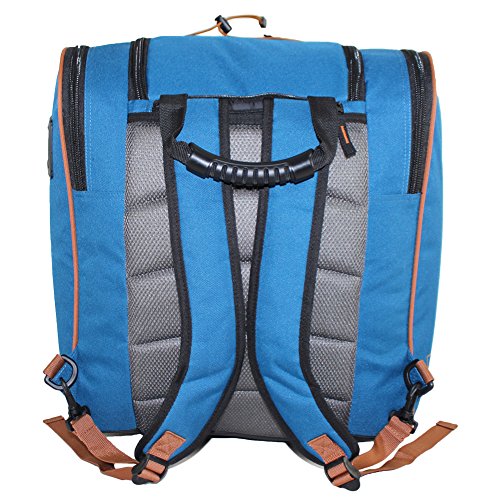 Element Equipment Boot Bag Deluxe Snowboard Ski Backpack Navy/Brown New ...