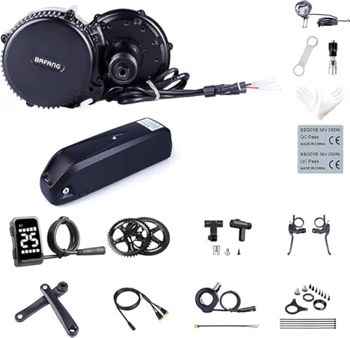 BAFANG BBS02B 48V 750W Mid Drive Electric Bike Motor Ebike Conversion ...