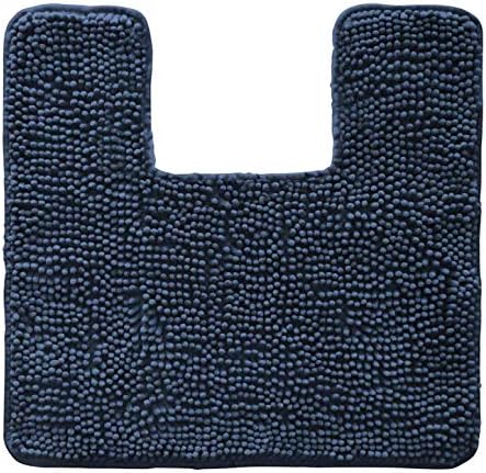 Kangaroo Original Shaggy Chenille Toilet Bath Rug, Square U-Shape ...