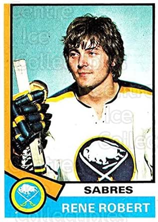 Amazon.com: (CI) Rene Robert Hockey Card 1974-75 Topps 142 Rene Robert ...