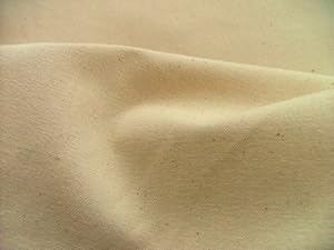 Plain Natural Cream 100% Cotton Fabric 150cm Wide per metre: Amazon.co ...