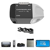 Chamberlain PD212D 1/2 HP Chain Drive Garage Door Opener, 2 Single ...