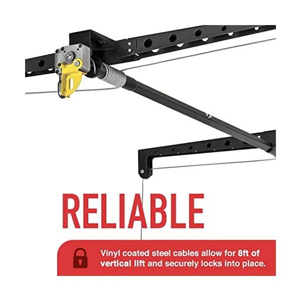 Racor - PHL-R, Garage Ceiling Storage Rack Lift - The Best Winch