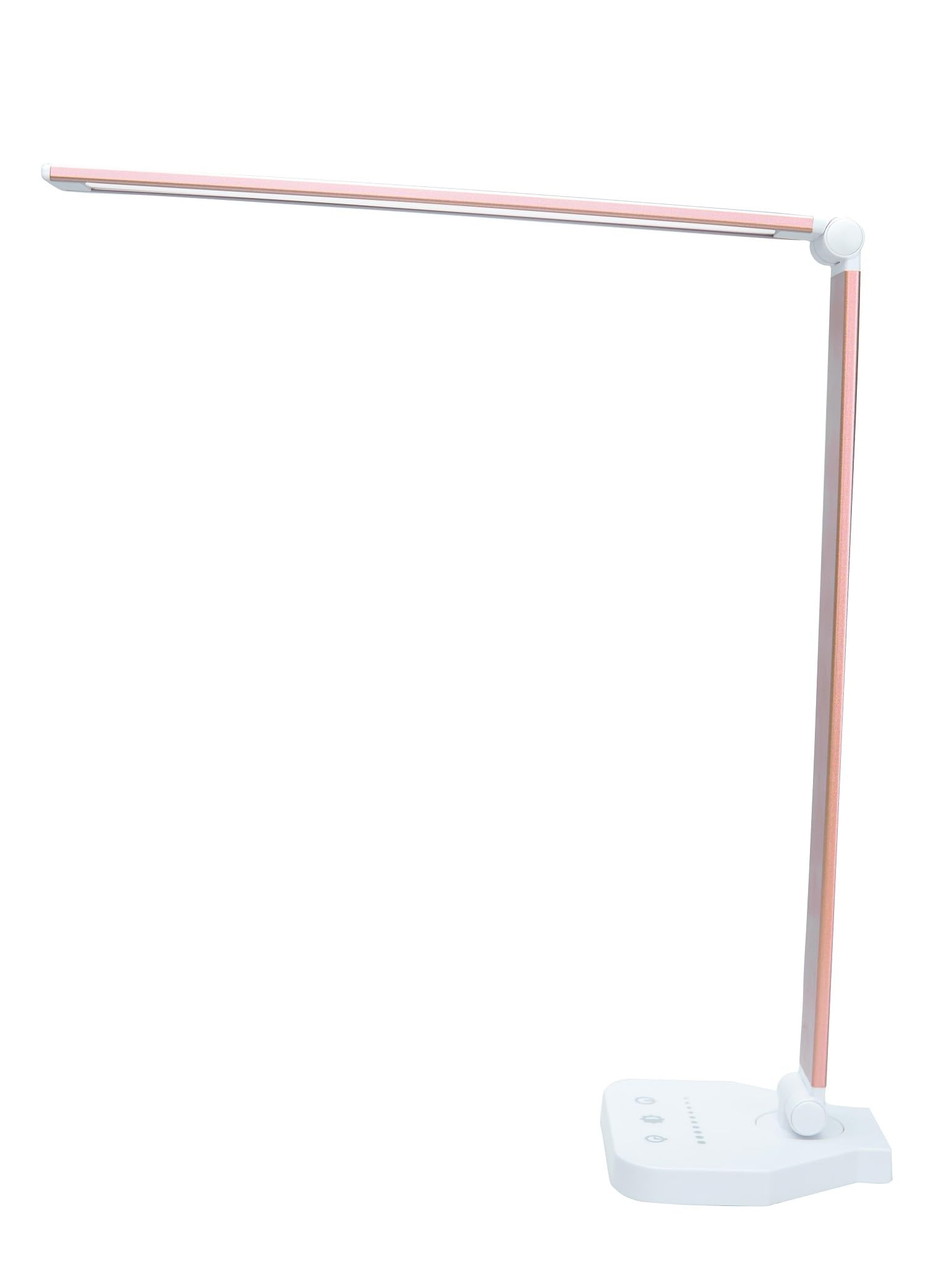 White crown LED Desk Lamp Dimmable Table Lamp Reading Lamp with USB ...