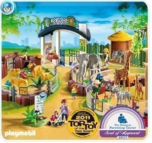 Amazon.com: Playmobil Large Play Zoo 4850: Toys & Games