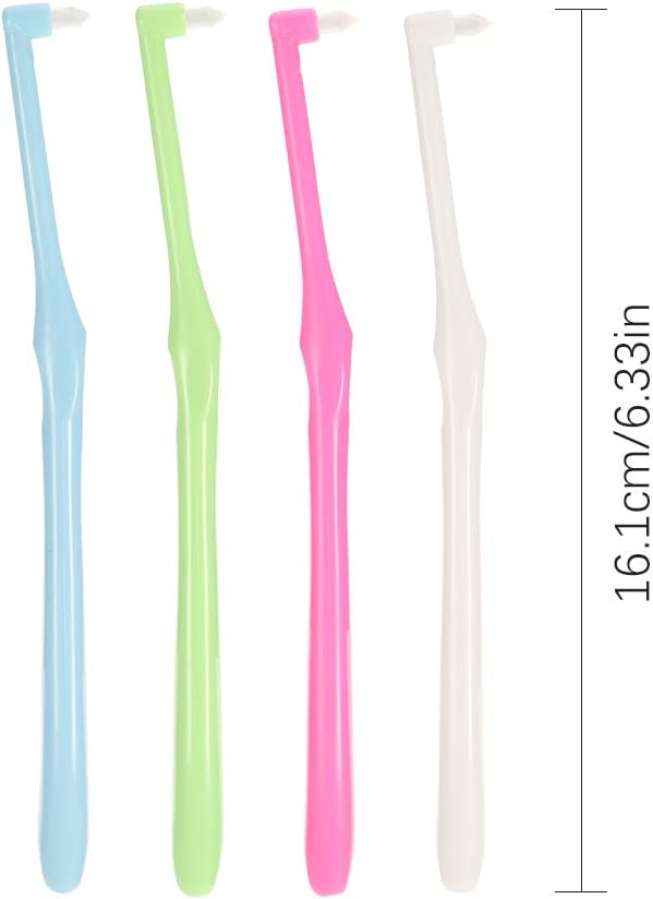 Mialang 8 Pack Interspace Toothbrush Soft Slim Interspace Toothbrush ...