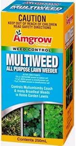 Amgrow Chemspray Multiweed All Purpose Lawn Weed Killer 250 ml : Amazon ...