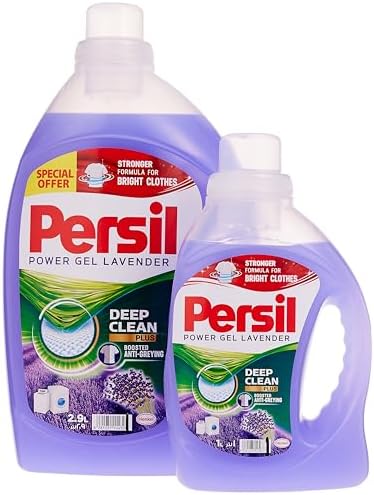 Persil Power Gel Liquid Laundry Detergent, With Deep Clean Technology ...