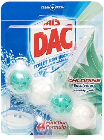 DAC Power Active Chlorine Eucalyptus Toilet Rim Block - 50 g price in ...