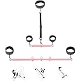 Amazon.com: Spreader Bar BDSM Bondage Restraints Kits with Wrist Ankle ...