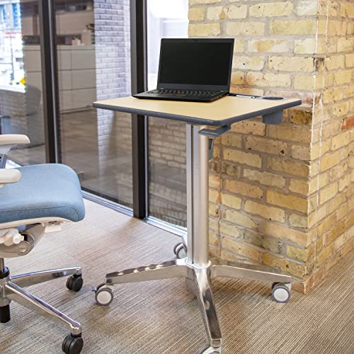 Ergotron – Mobile Standing Desk, Rolling Laptop Sit Stand Desk – Short ...