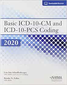 Basic ICD-10-CM and ICD-10-PCS Coding 2020: 9781584267447: Medicine ...