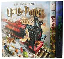 Harry Potter: The Illustrated Collection (Books 1-3 Boxed Set): Rowling ...