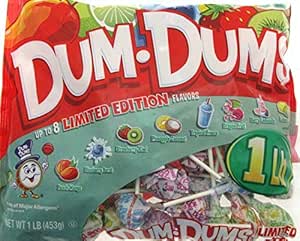 Amazon.com : Dum Dums Limited Edition Holiday Flavors : Grocery ...