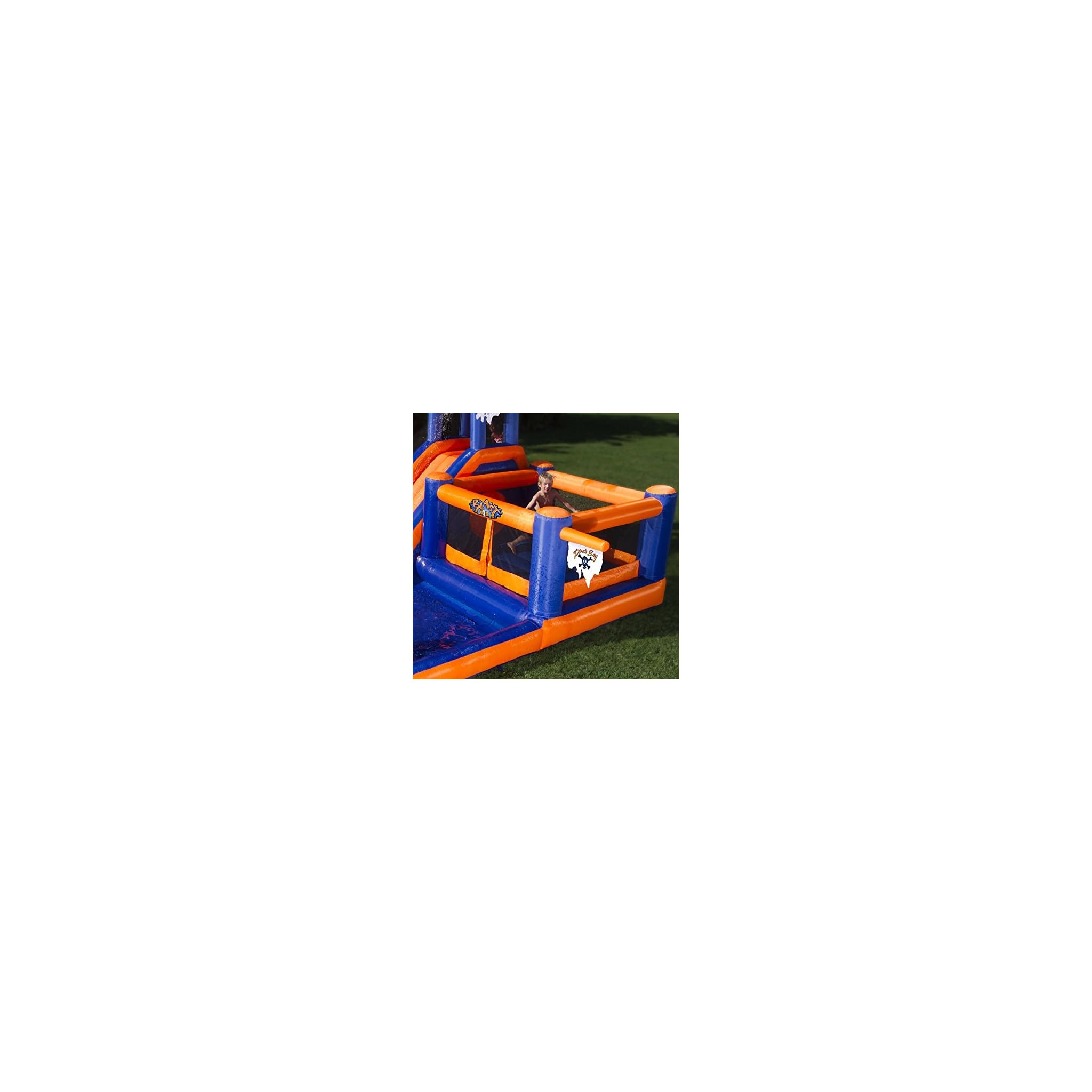 Blast Zone Pirate Bay - 20x12 Huge Wet/Dry Bounce House Water Park ...
