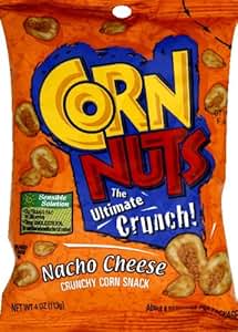 Amazon.com: Corn Nuts Cornuts, Nacho Cheese, 4-Ounce (Pack of 12)