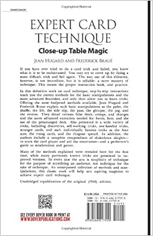 Expert Card Technique: Close-Up Table Magic: Jean Hugard, Frederick ...